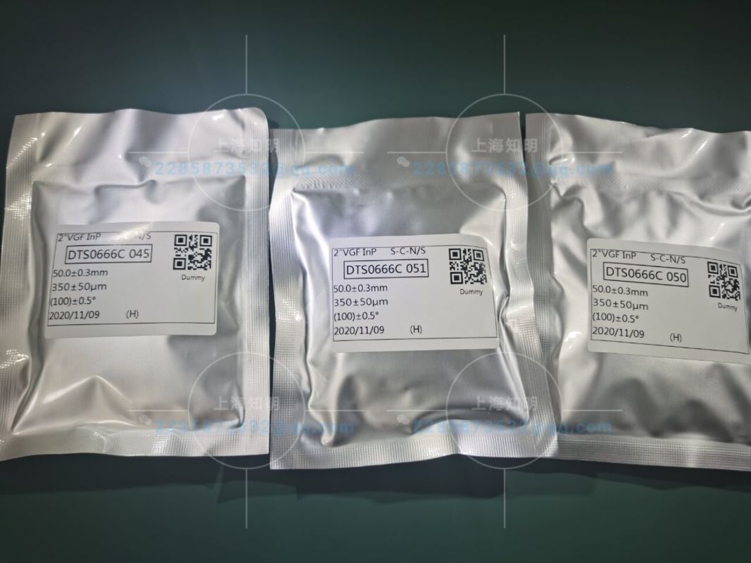 3 Inch InP Crystal Dummy Prime Semiconductor Substrate