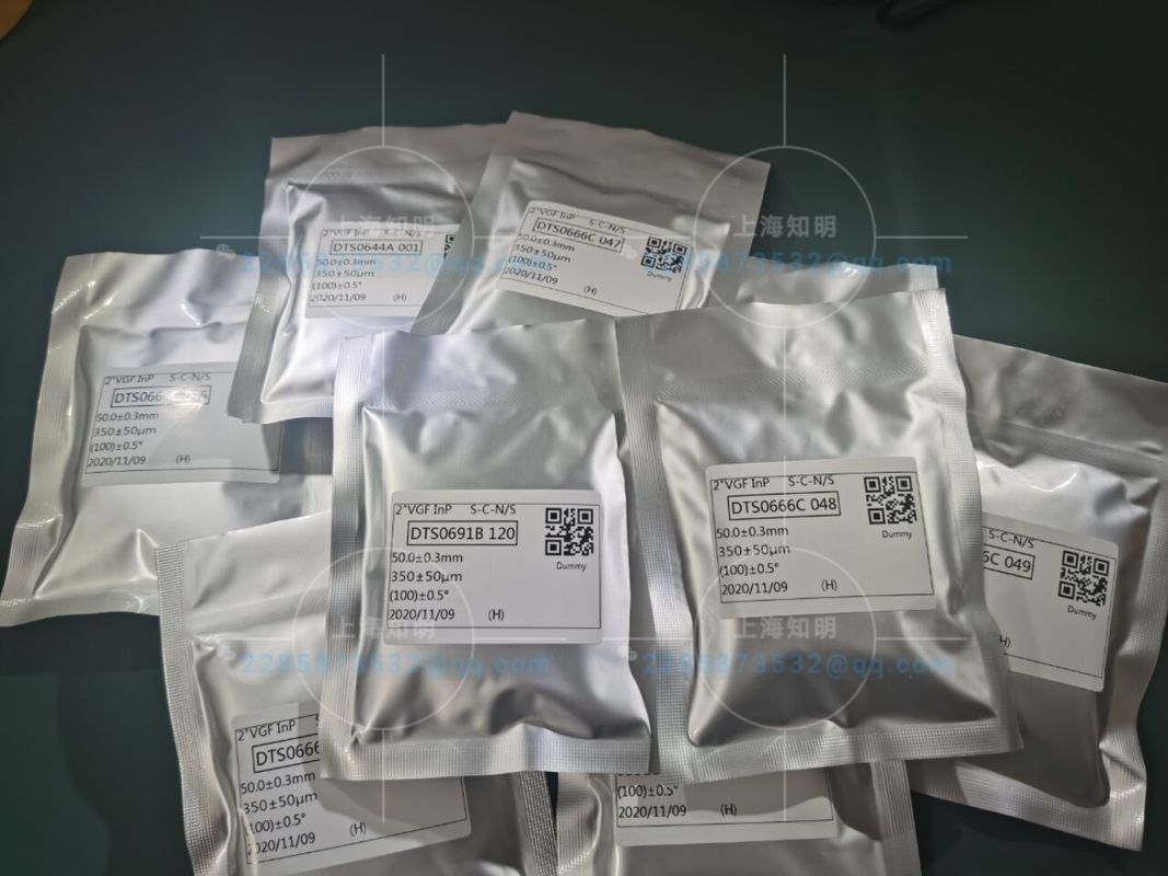 3 Inch InP Crystal Dummy Prime Semiconductor Substrate