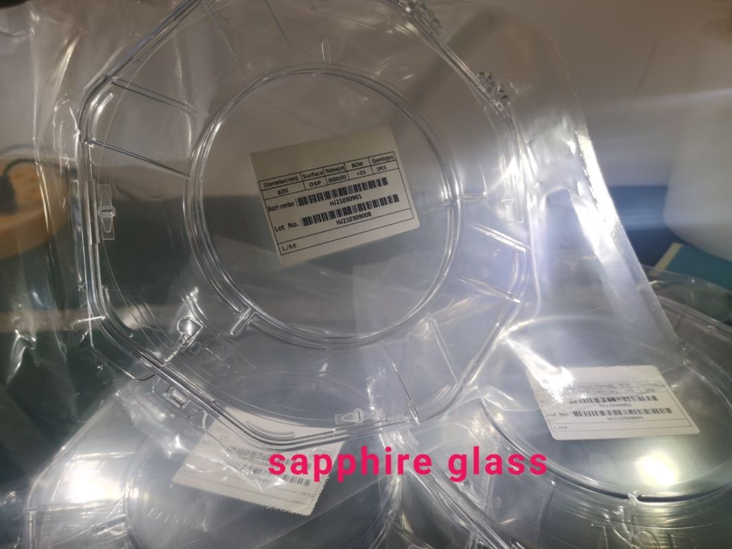 12Inch 300mm Polished Sapphire Substrate window sapphire Wafers For ...