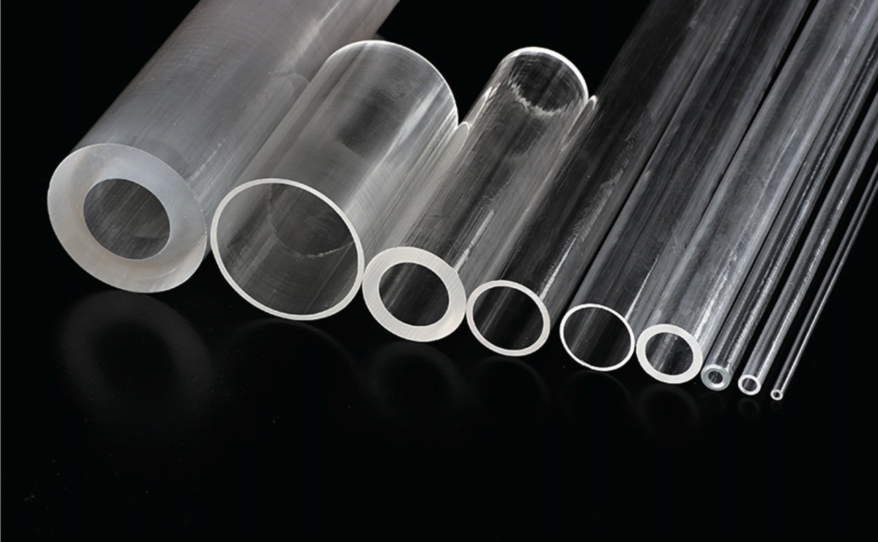Optical Polished Sapphire Glass Tube Cylinder Lens Tube / Rod High ...