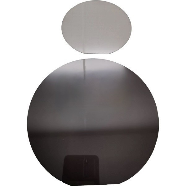 6 Inch LiTaO3 LiNbO3 Wafer Black Polarized For SAW / BAW 128 Degrees Y ...