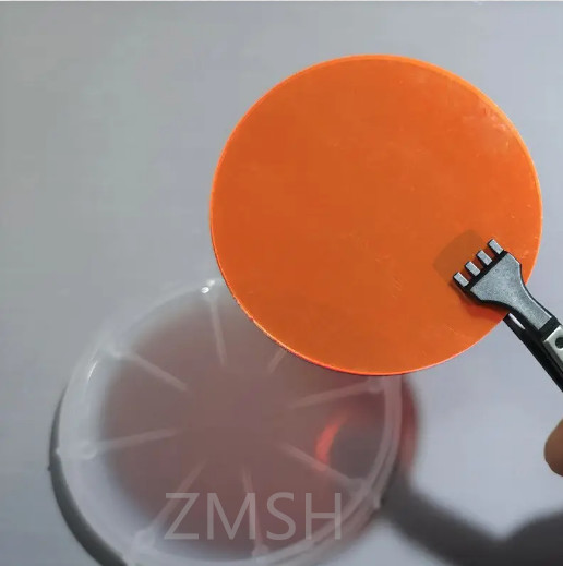 2inch GaP Wafer With OF Location/Length EJ 0-1-1 / 16±1mm LED LD ...