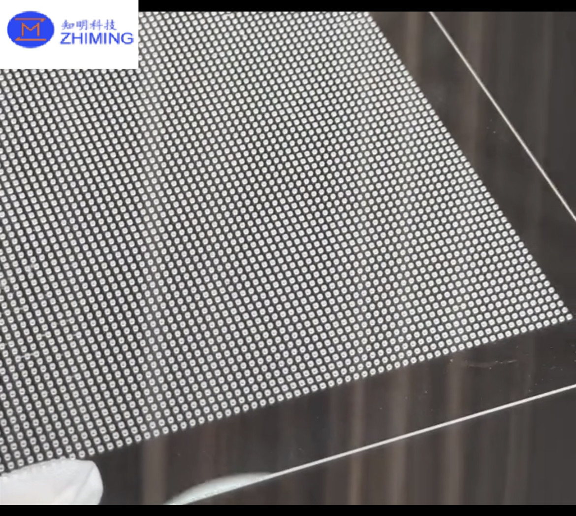 Through Glass Vias (TGV) For JGS1 JGS2 Sapphire Corning Glass For ...