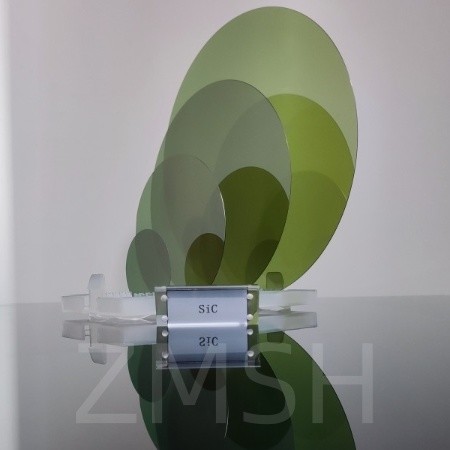 SiC Wafer 4H N-type Silicon Carbide grade 2inch 4inch 6inch 8inch DSP ...