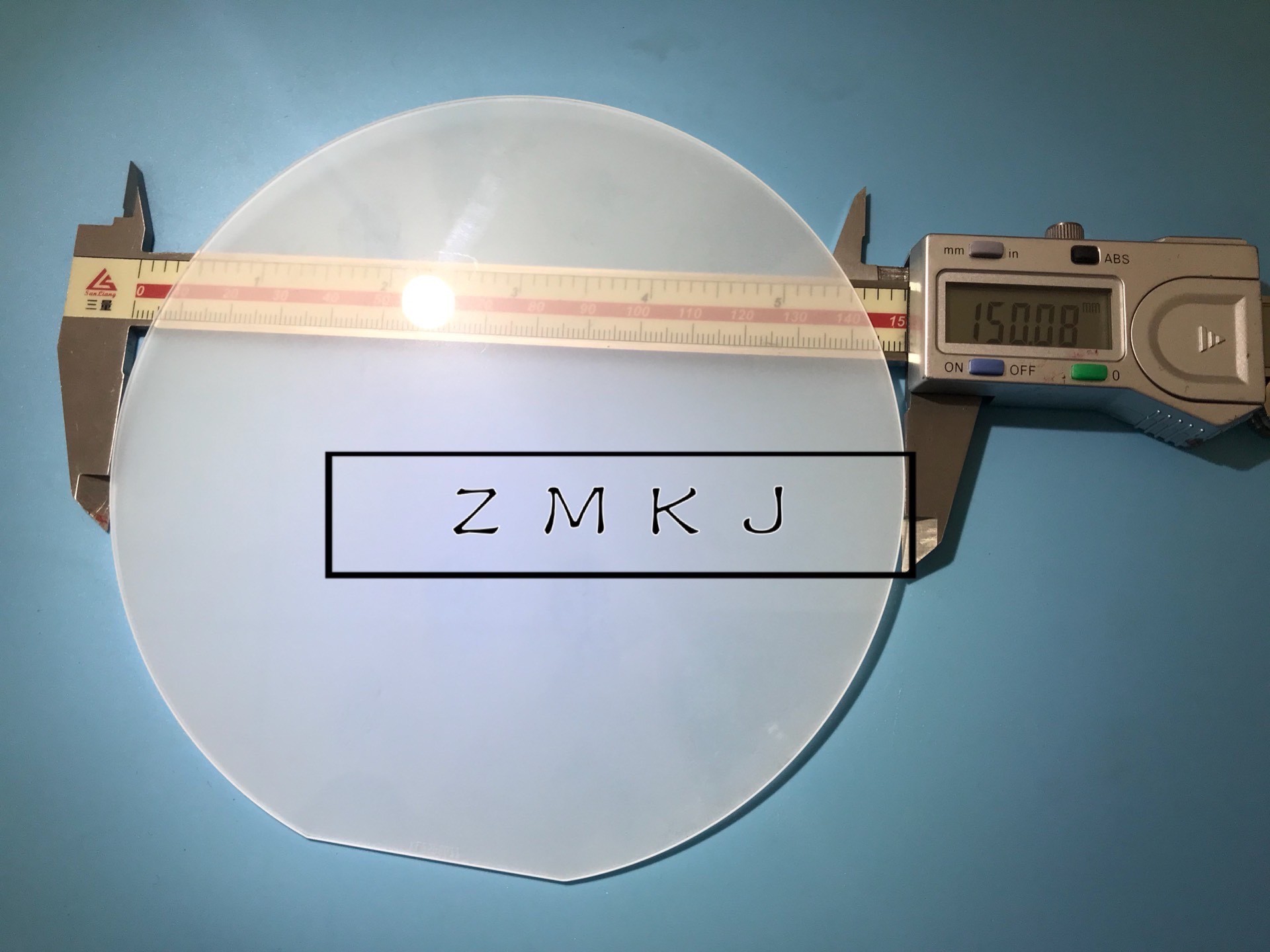 6'' C Plane SSP/DSP Sapphire Wafer , Sapphire Material 150mm 650um ...