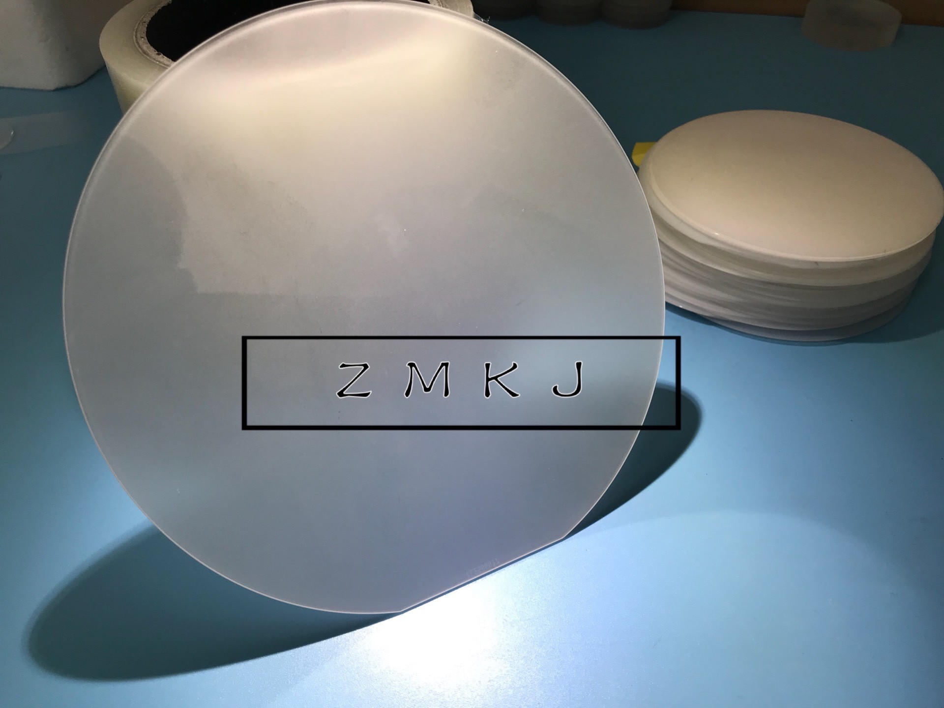 6'' C Plane SSP/DSP Sapphire Wafer , Sapphire Material 150mm 650um ...