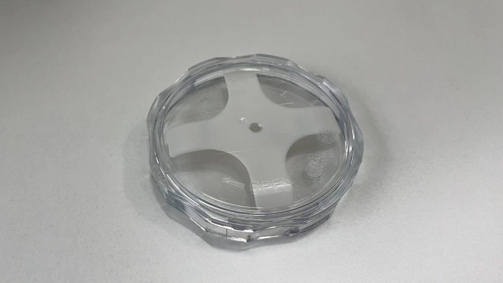 Polypropylene 4" 104mm Single Wafer Shipping Containers Box