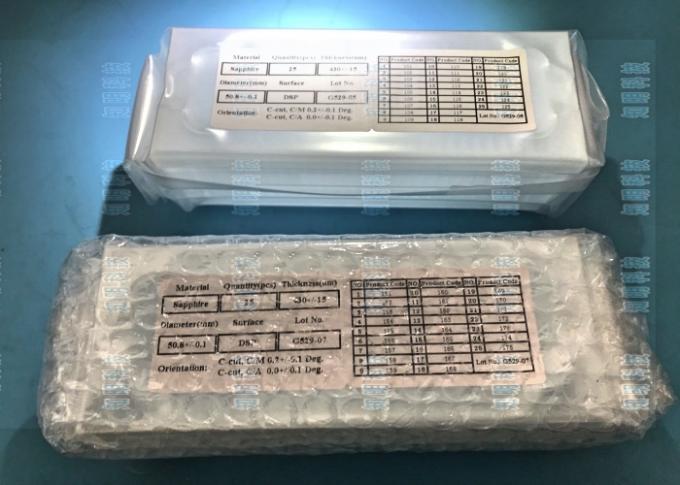 2 Inch Sapphire Substrate Wafer A R-Axis For GaN Epitaxial Growth ...