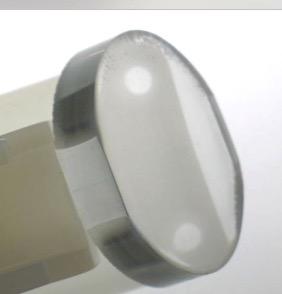 4H-N Semi Transparent Sapphire Substrate , SiC Crystal Ingot Optical ...