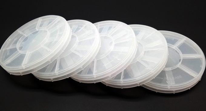 2inch 3inch 4inch PP Wafer Carrier Box For Square Wafer Substrates