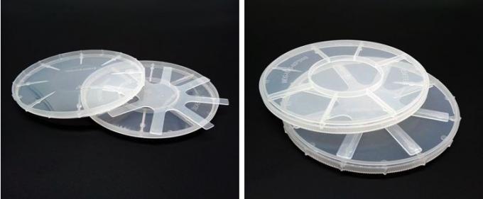 2inch 3inch 4inch PP Wafer Carrier Box For Square Wafer Substrates