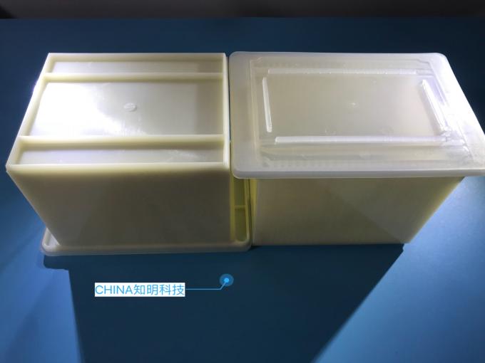 2inch 3inch 4inch PP Wafer Carrier Box For Square Wafer Substrates