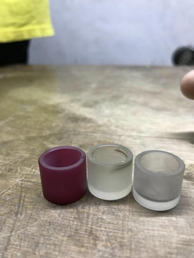 99.999％ Purity White Sapphire Ruby , Sapphire Crucible Cuvette Green ...