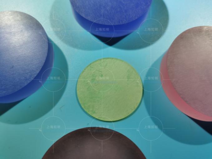 Synthetic Ruby Sapphire Block Colored Sapphire Lens Diameter 1 - 120mm
