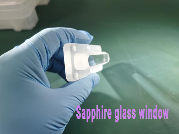 Equipment Observation Sapphire Glass Window With Step Hole