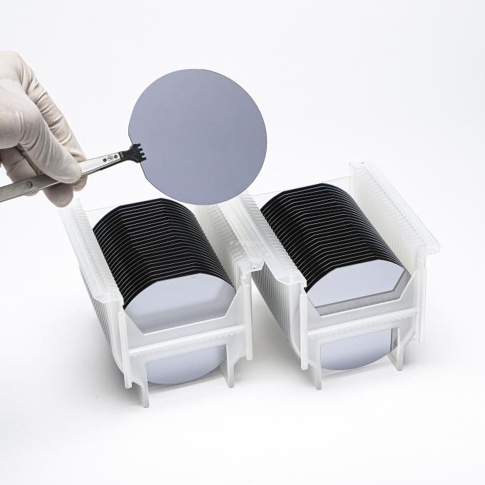 10x10mm Scanning Electron Microscope P type Silicon Wafer Square Piece SEM