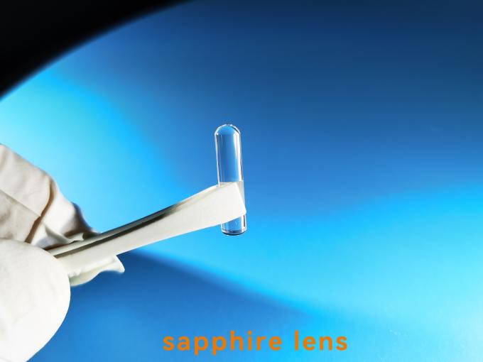 All Surface Polished Sapphire Optical Windows Crylinder Rod Lens With ...