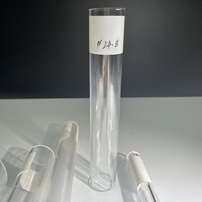 1inch 2inch 3inch Customized Transparent Sapphire Tube 10 - 800mm