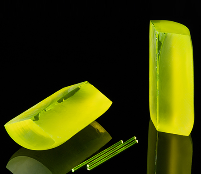 Ce+ Doped YAG Laser Crystal Ce YAG Substrate Ingot With Cerium Doping