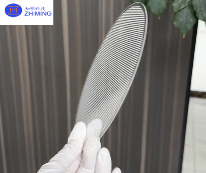 Through Glass Vias (TGV) For JGS1 JGS2 Sapphire Corning Glass For ...