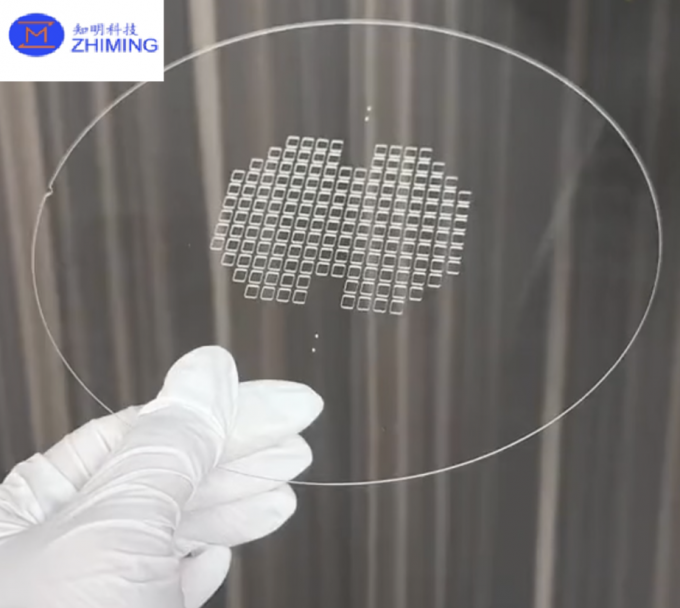 Through Glass Vias (TGV) For JGS1 JGS2 Sapphire Corning Glass For ...