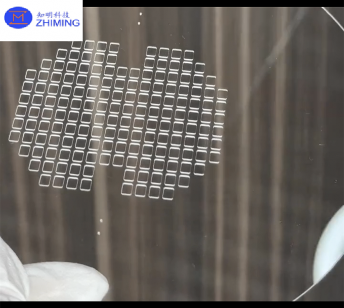 Through Glass Vias (TGV) For JGS1 JGS2 Sapphire Corning Glass For ...